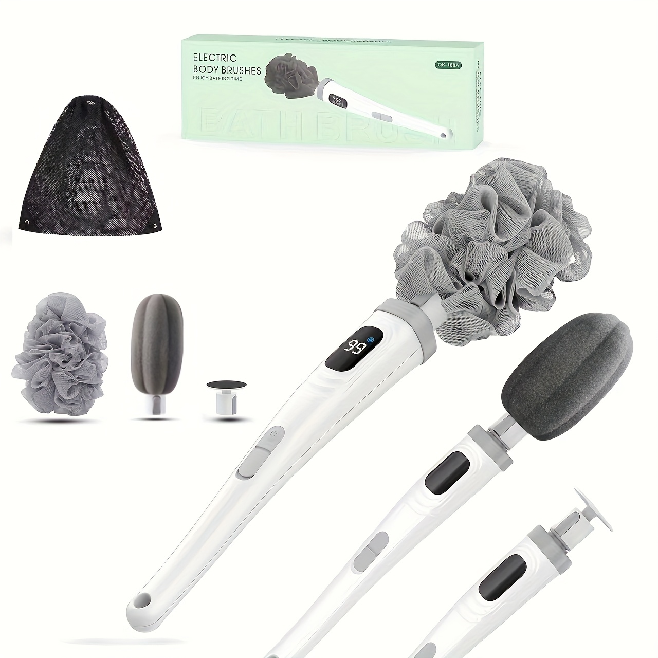 electric body brush sold on Temu United States