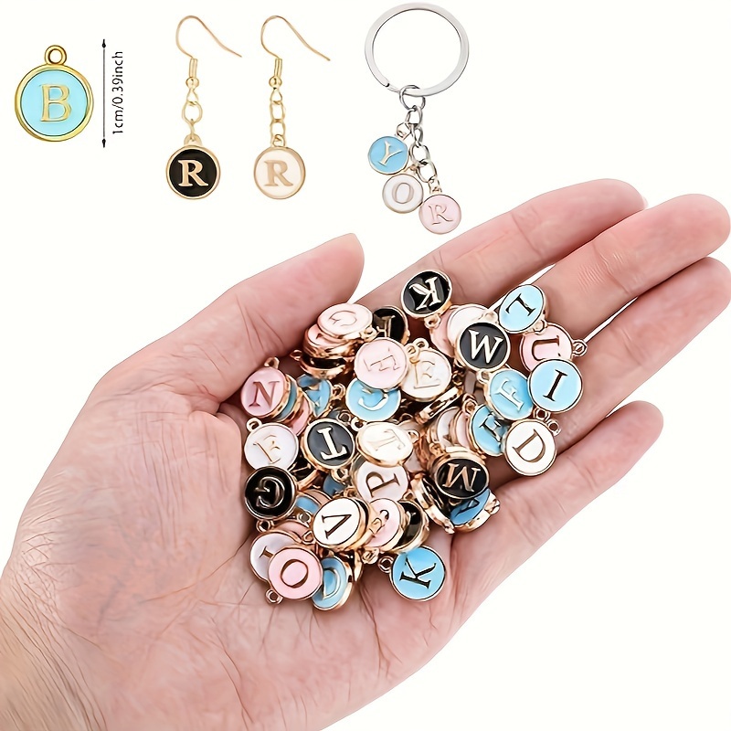 Alphabet charms for jewelry making store