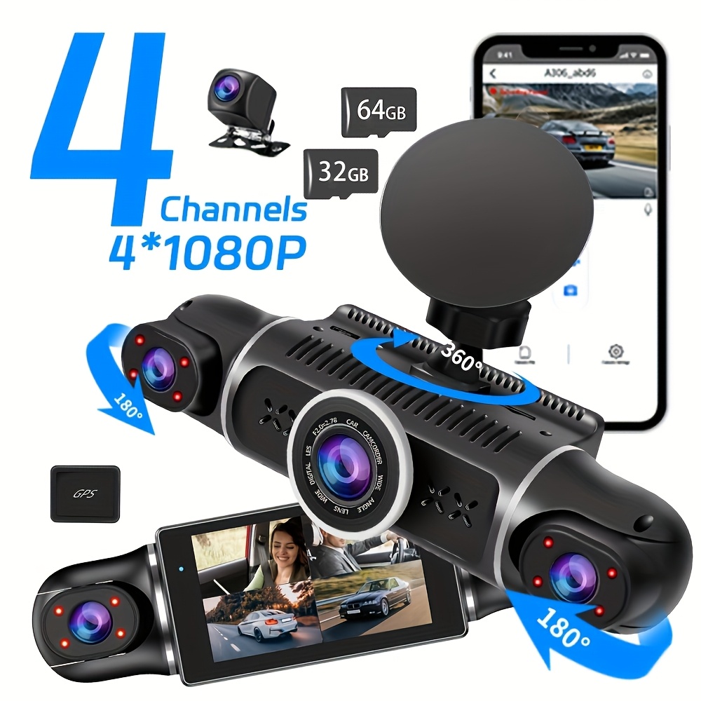 dash cameras sold on Temu United States