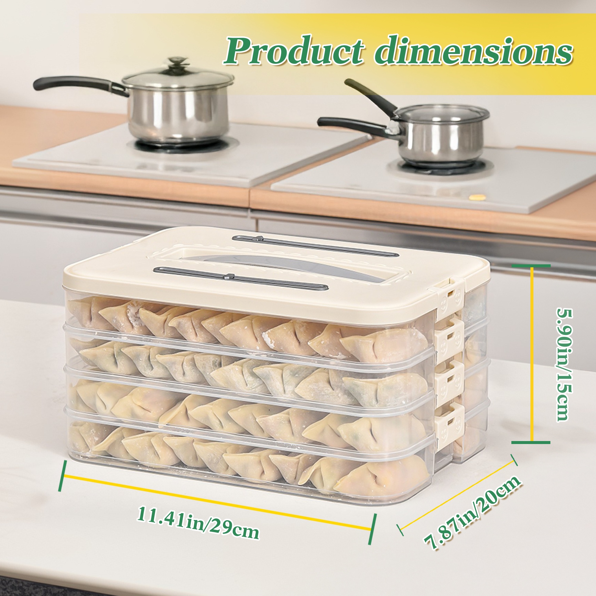 dumpling storage sold on Temu United States