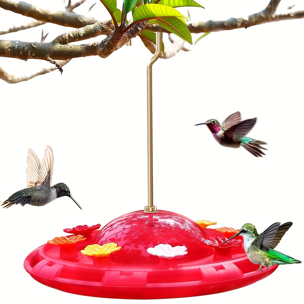 Round Hummingbird Feeder Hanging Space Saucer Bird Feeder - Temu