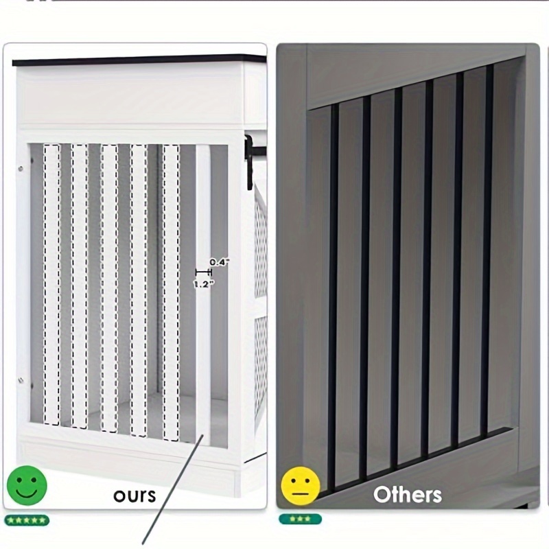 Versatile 2 in 1 Large Dog Crate Adjustable Dividers Storage - Temu