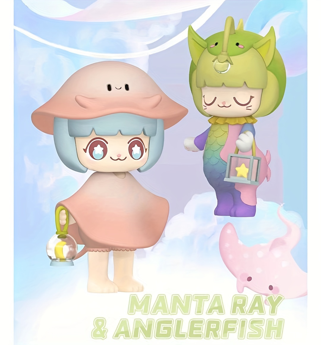 Ocean Exploration Series Model Kit Blind Box - Cute Marine-themed Car Dashboard Figures, Pvc ...