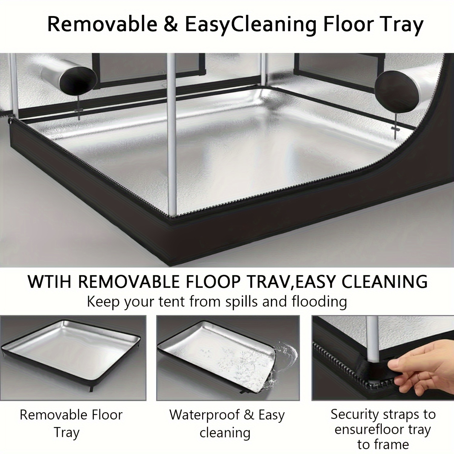 Kit With 203.2cm Height, High-reflective Mylar, Observation Window ...