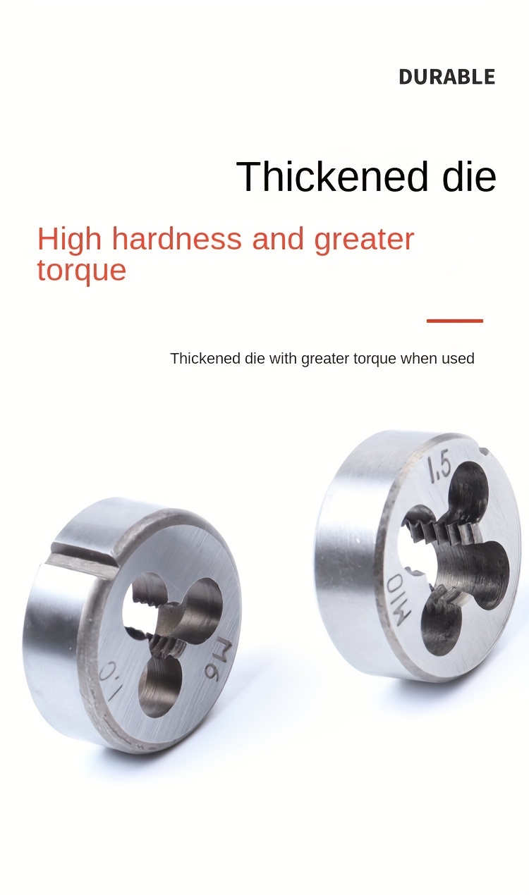 Screw Tap Die Set Multi functional Tap Die Set m12 Metric - Temu Canada