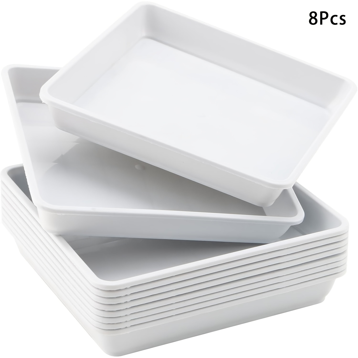 plastic drip trays for plant pots sold on Temu United States