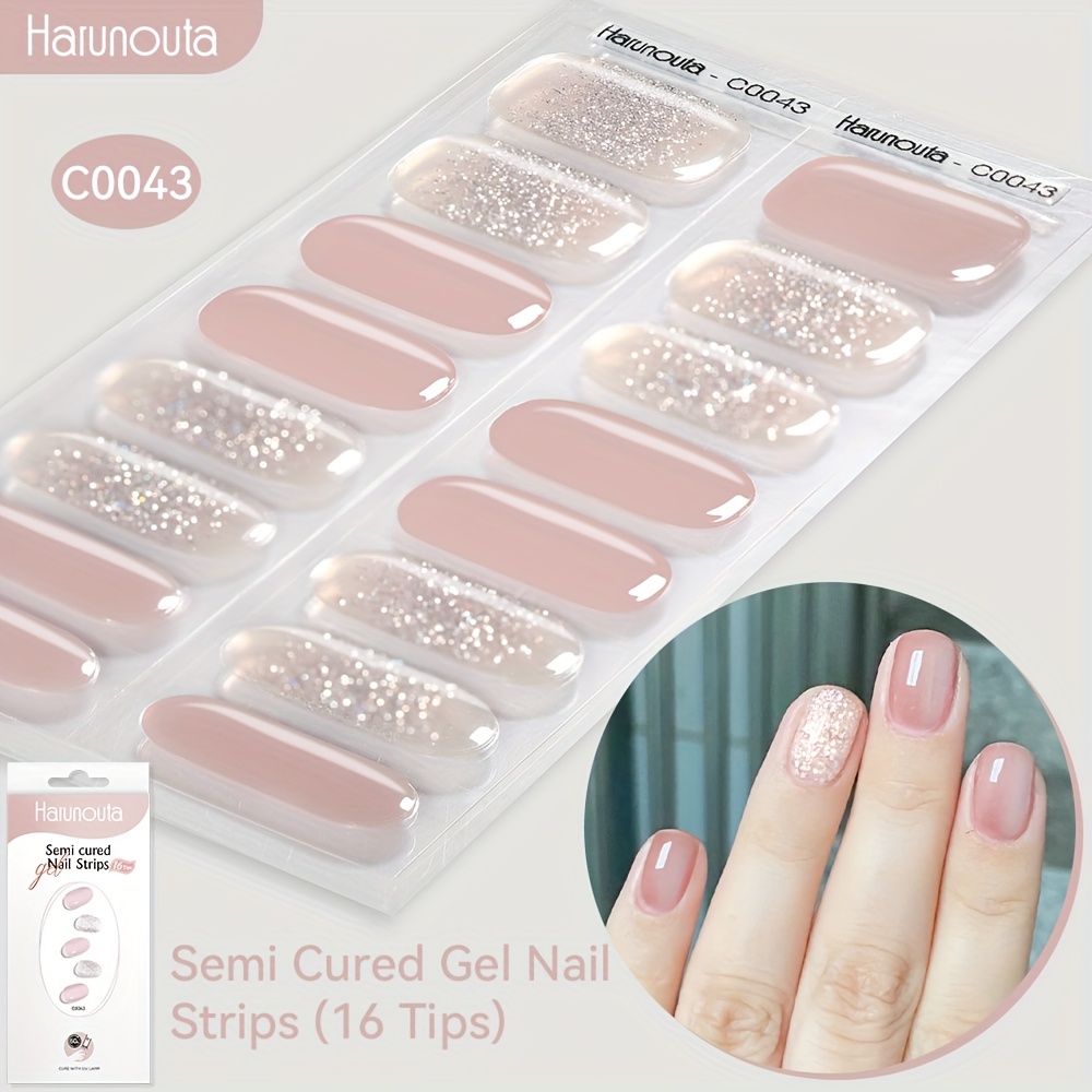 gel nail sticker sold on Temu United States