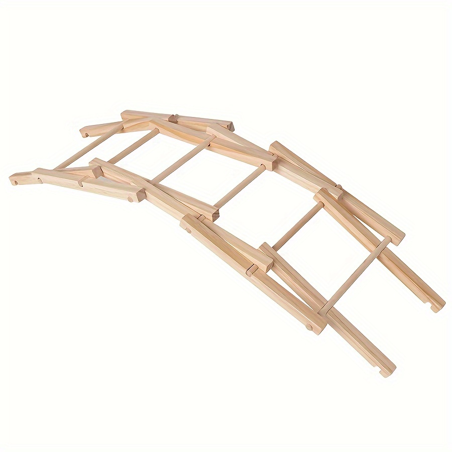 Handcrafted Wooden Bridge Decorative Model Kit No Assembly - Temu