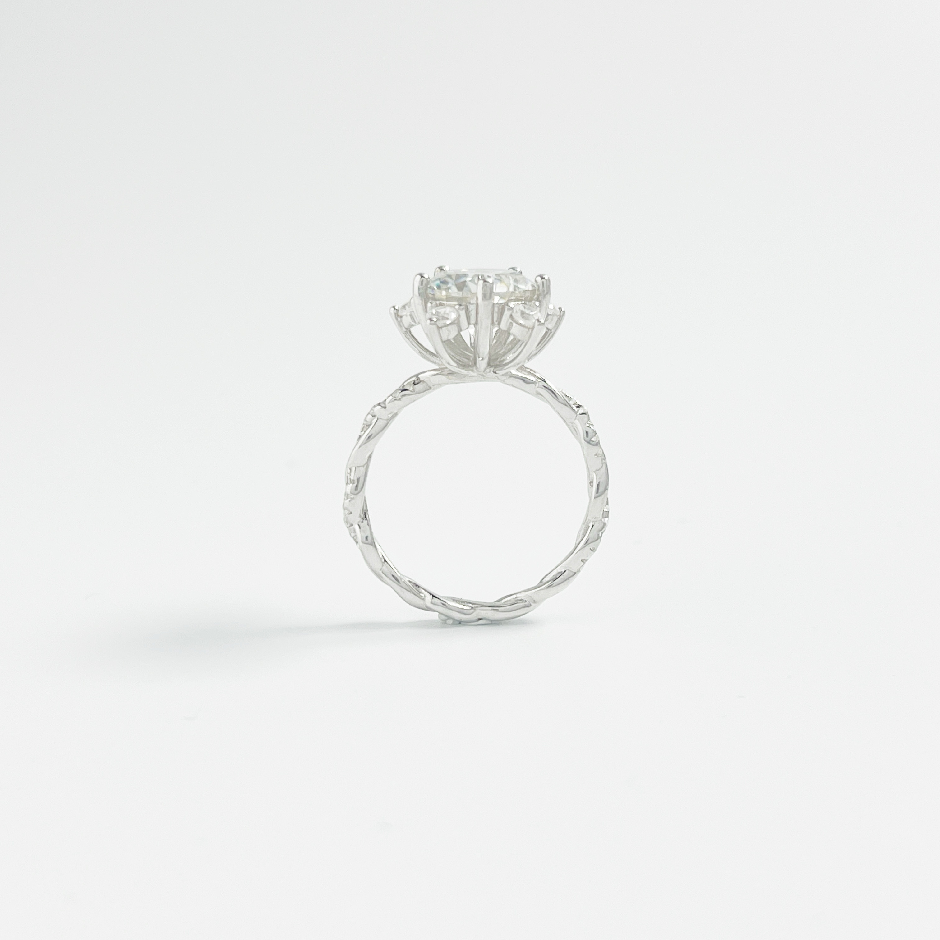 925 Sterling Silver 3 Carat Moissanite Decor Vine Snowflake - Temu ...