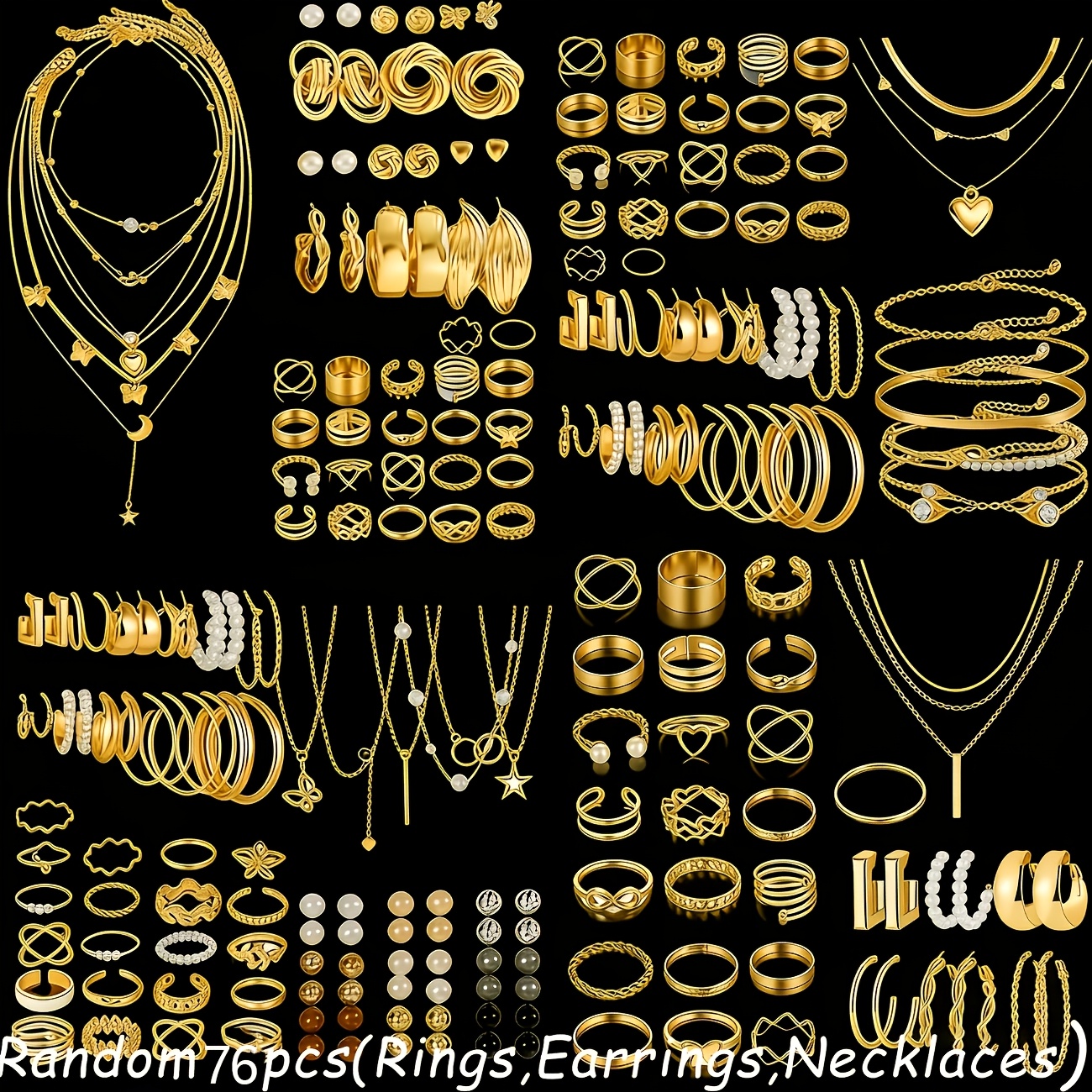 jewelry sold on Temu United States