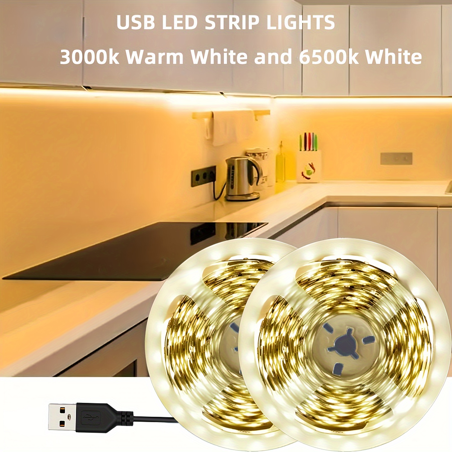 led lights sold on Temu United States