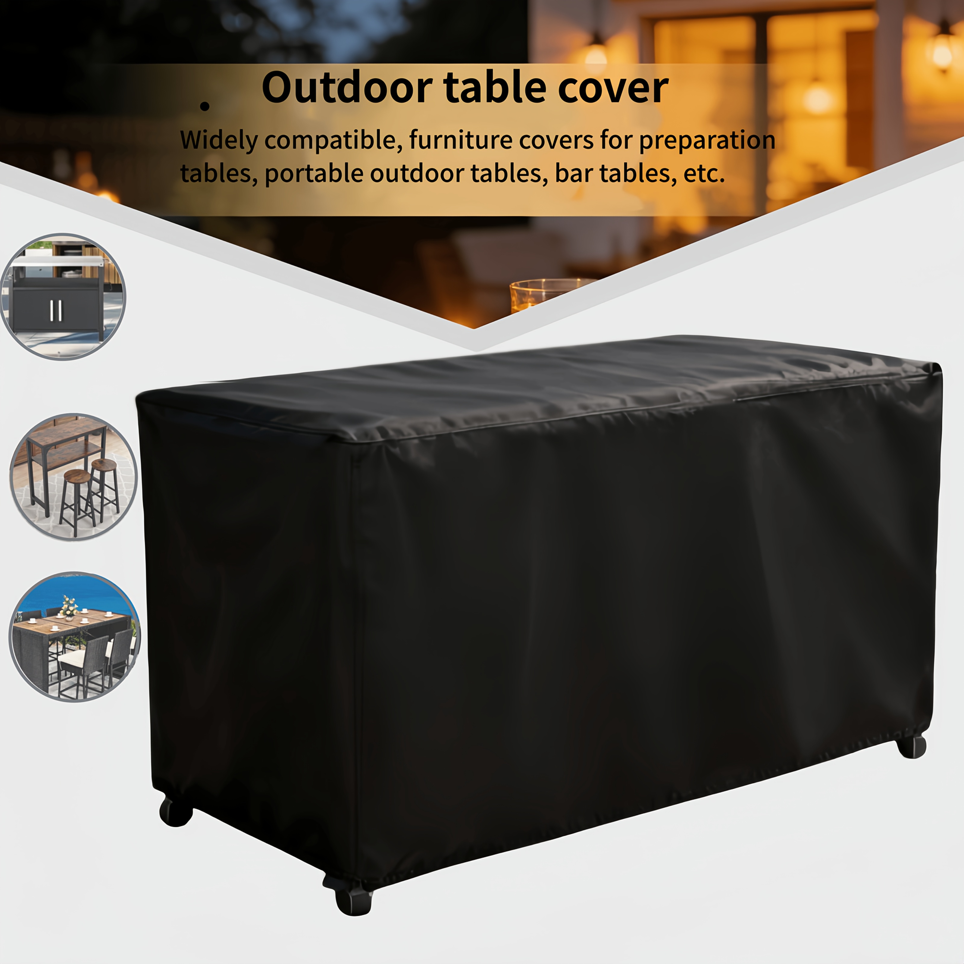bar table cover sold on Temu Australia