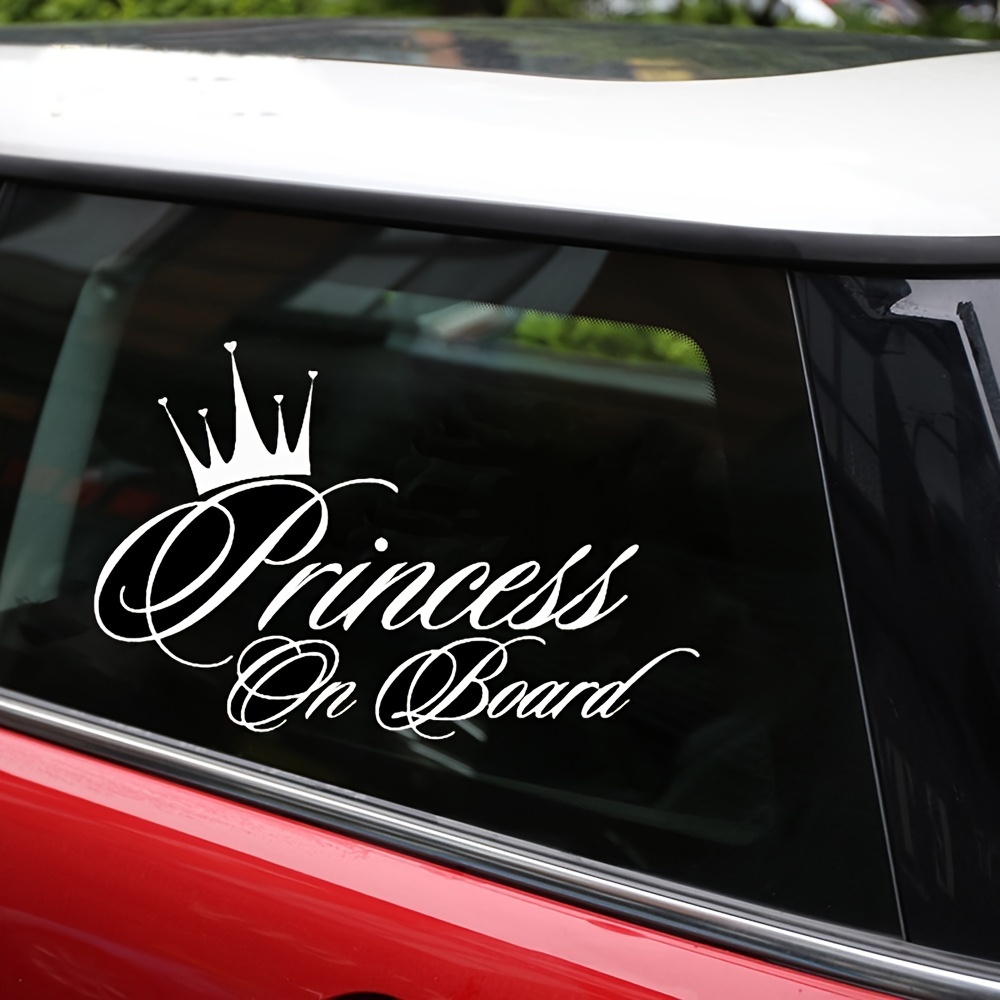 Reflective Decorative Car Sticker Cartoon Princess Board - Temu Canada
