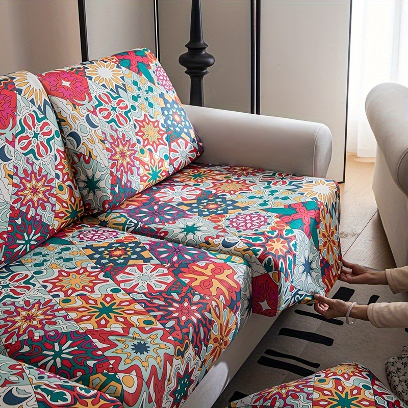Modern Simple Printed Sofa Cover Home Sofa Slipcover Office - Temu Canada