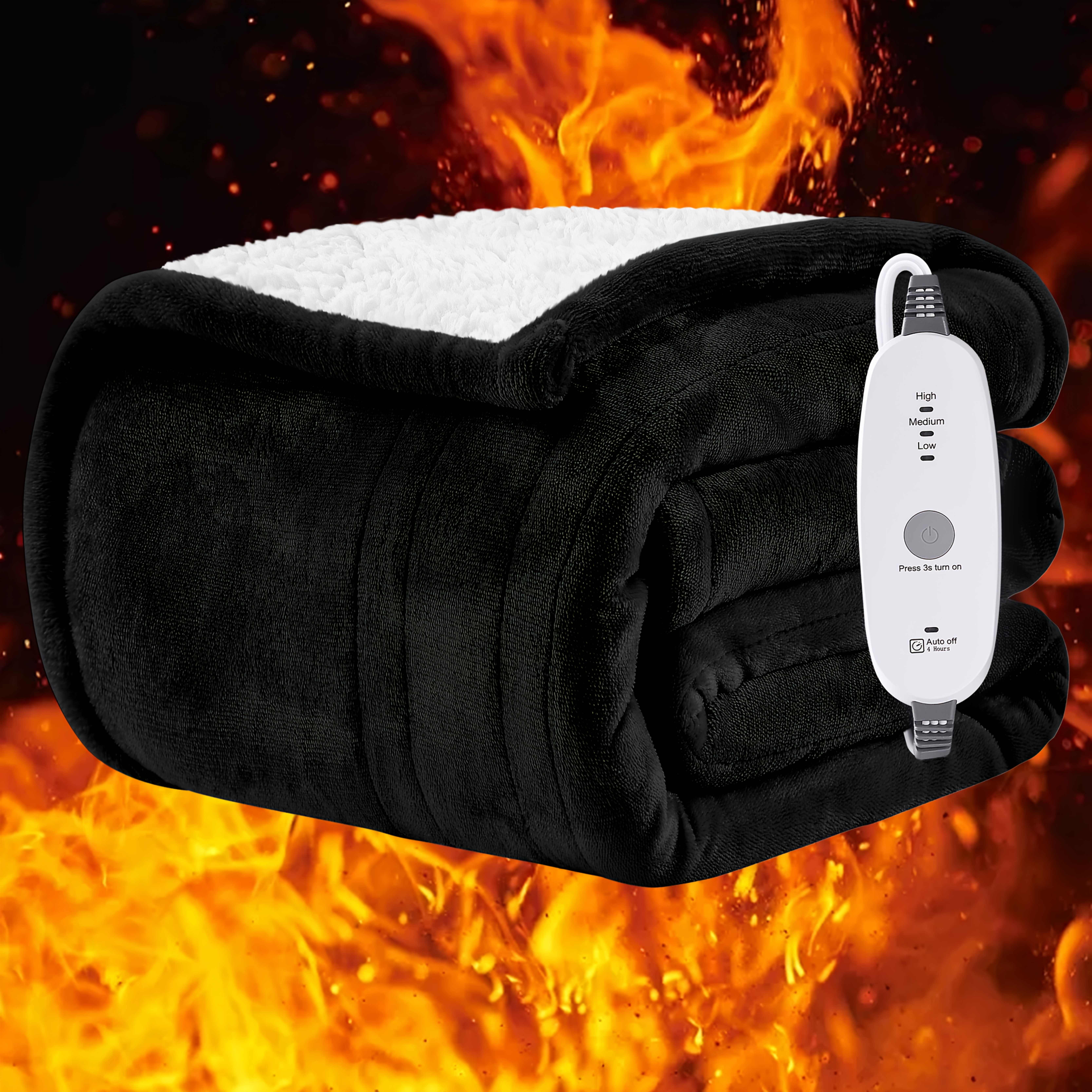 electric blanket sold on Temu United States