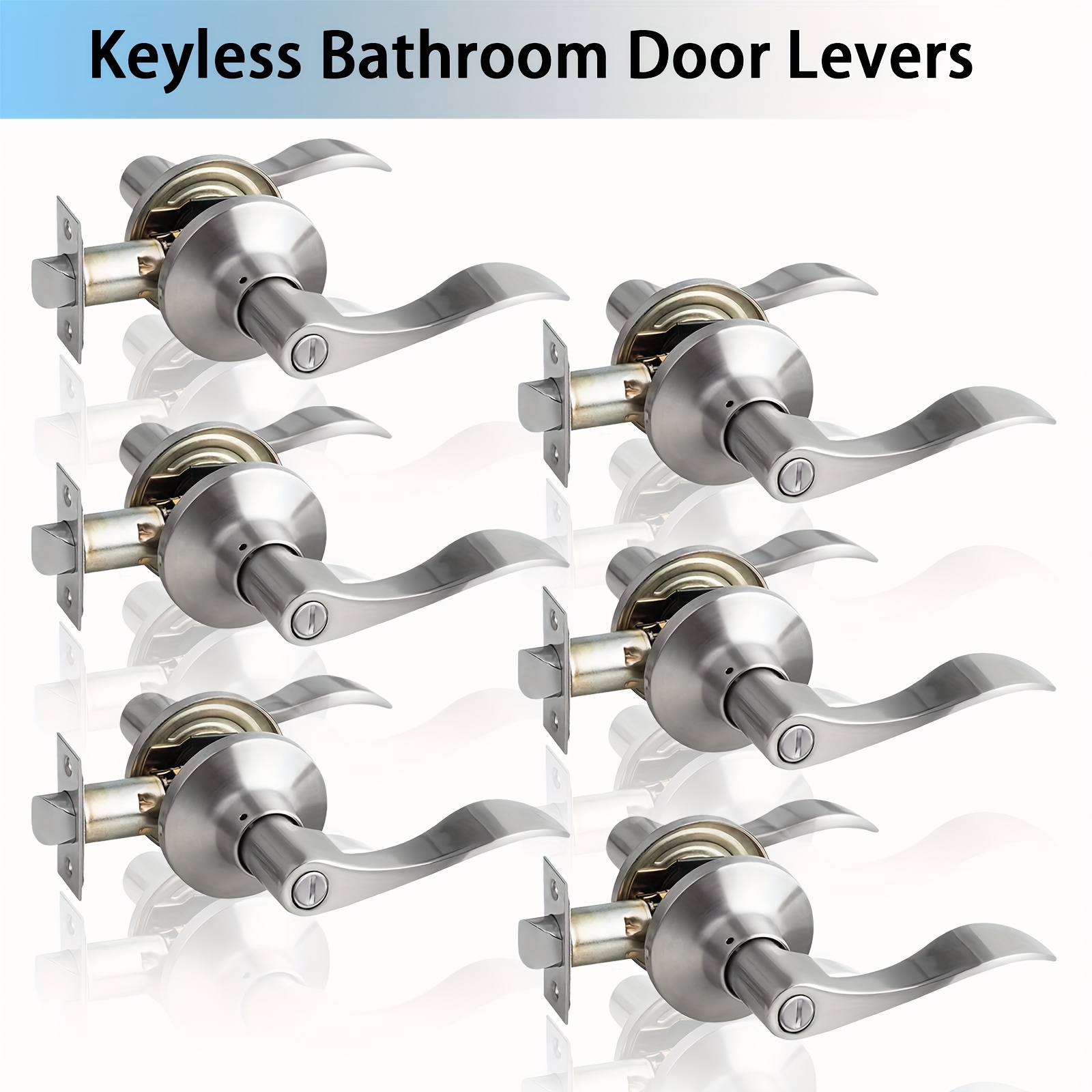door locks for bathroom sold on Temu United States