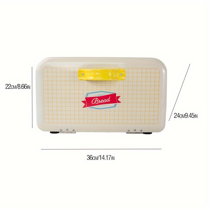 Bread Box Large Leak Proof Food Storage Supplies Magnetic - Temu Canada