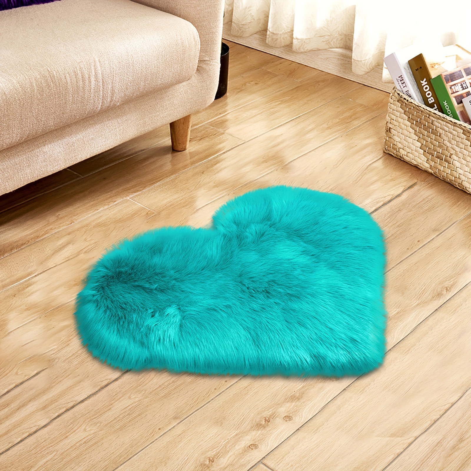 Fluffy Area Rugs Shaped Sheepskin Fur Area - Temu United Kingdom