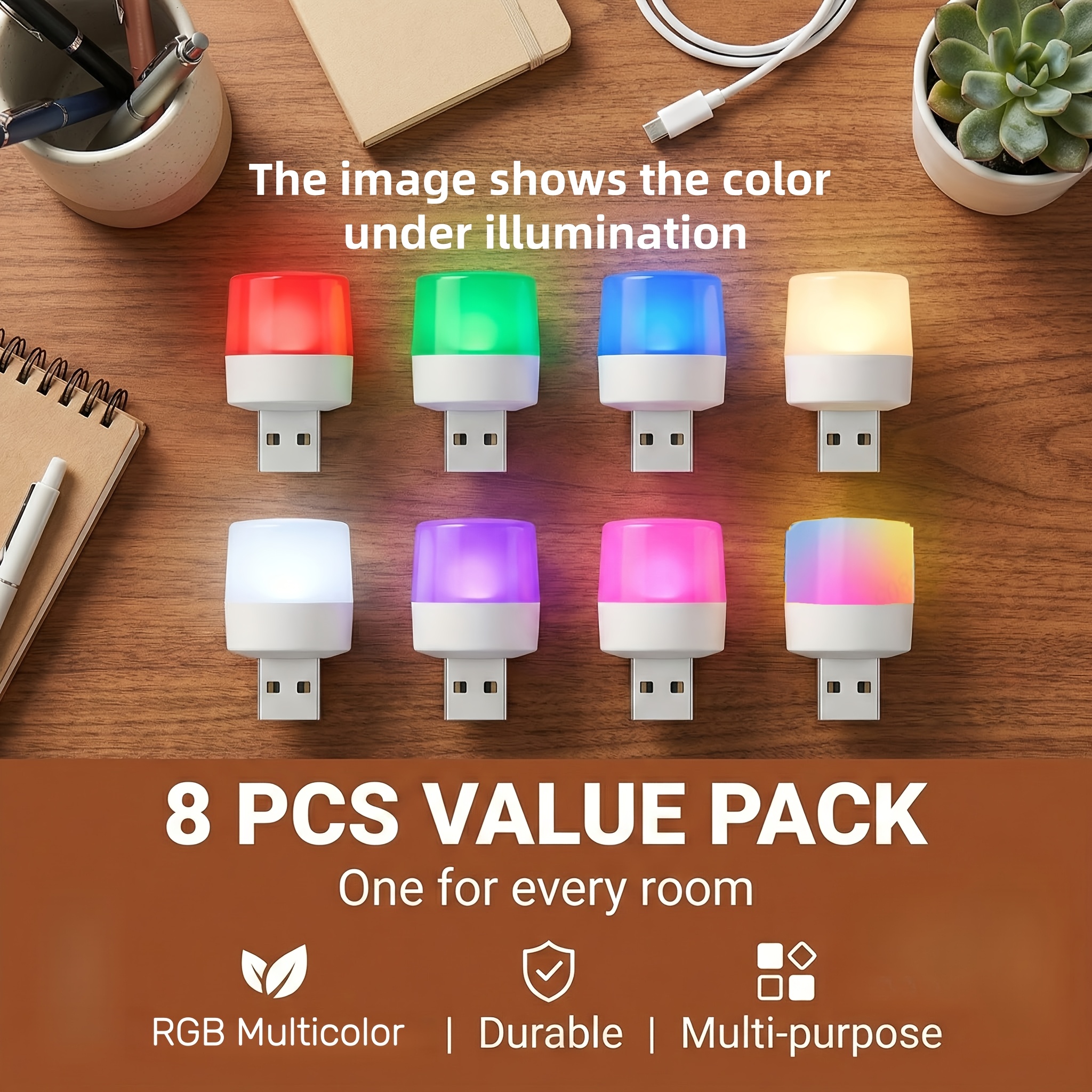 plug in night light sold on Temu New Zealand