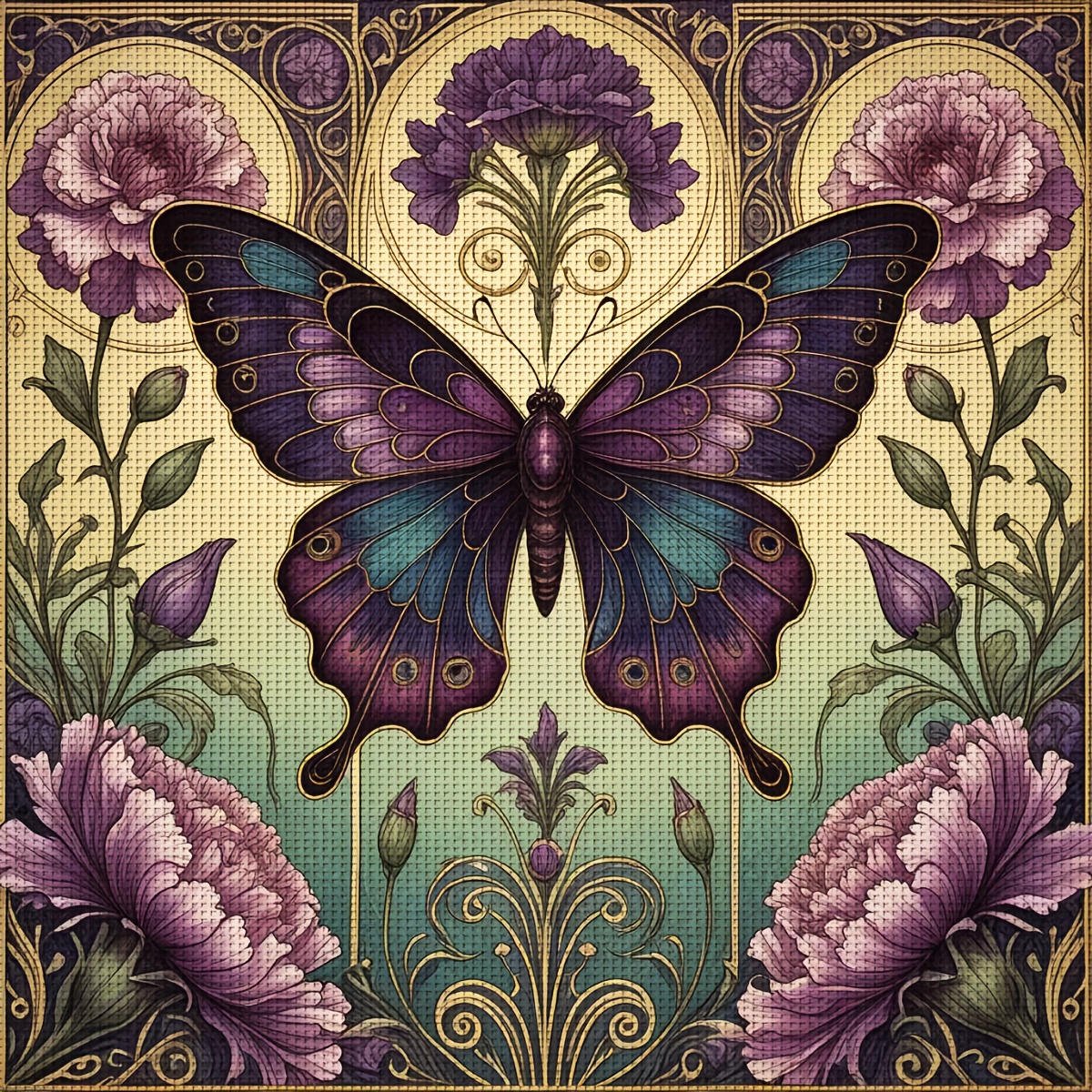 cross stitching kits sold on Temu United States