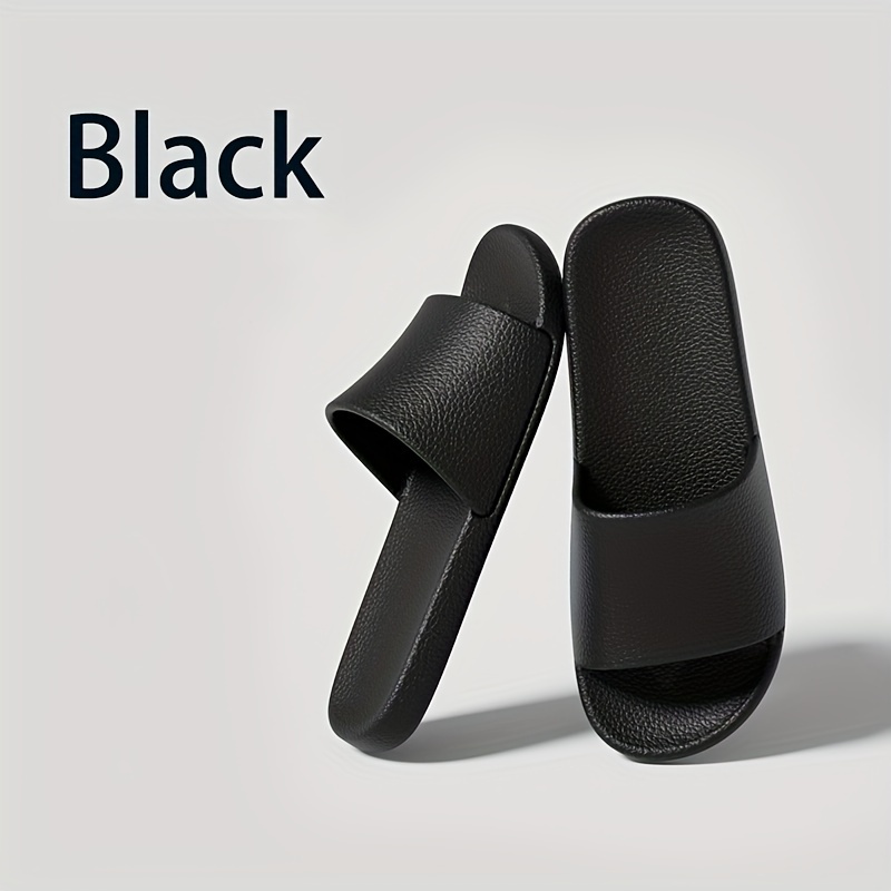 Minimalist Eva Pillow Slides Solid Color Slip Lightweight - Temu United ...