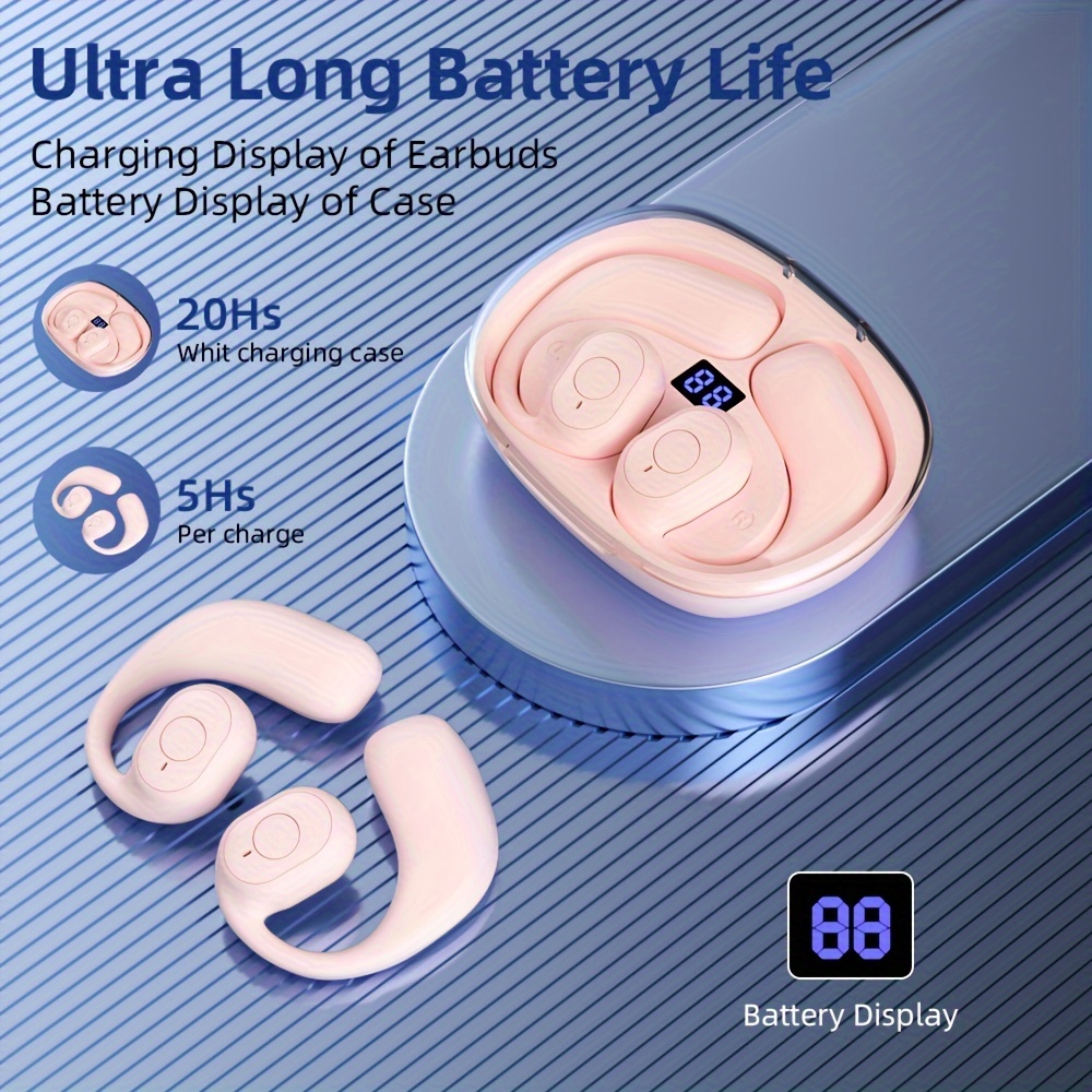 Latest Open Wireless Earphones 3d Surround Sound Effects Tws - Temu ...