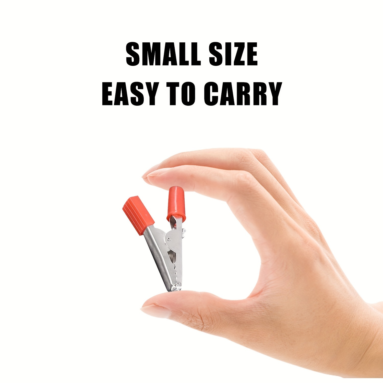 20 clips with sheath crocodile test clamps jacket clips electrician ...