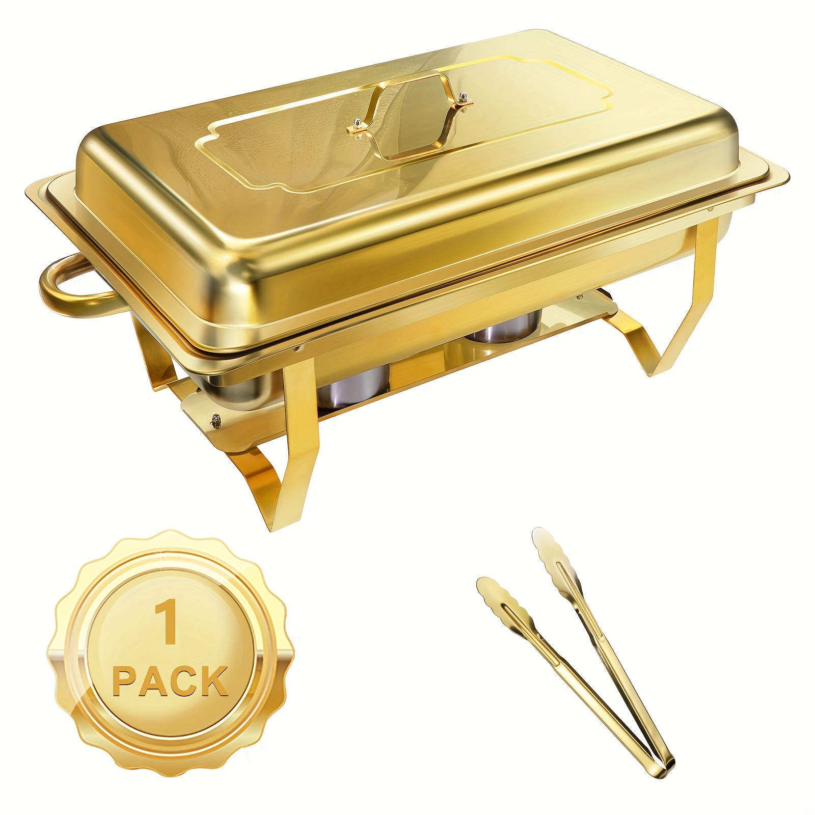 chafing dish buffet set sold on Temu United States