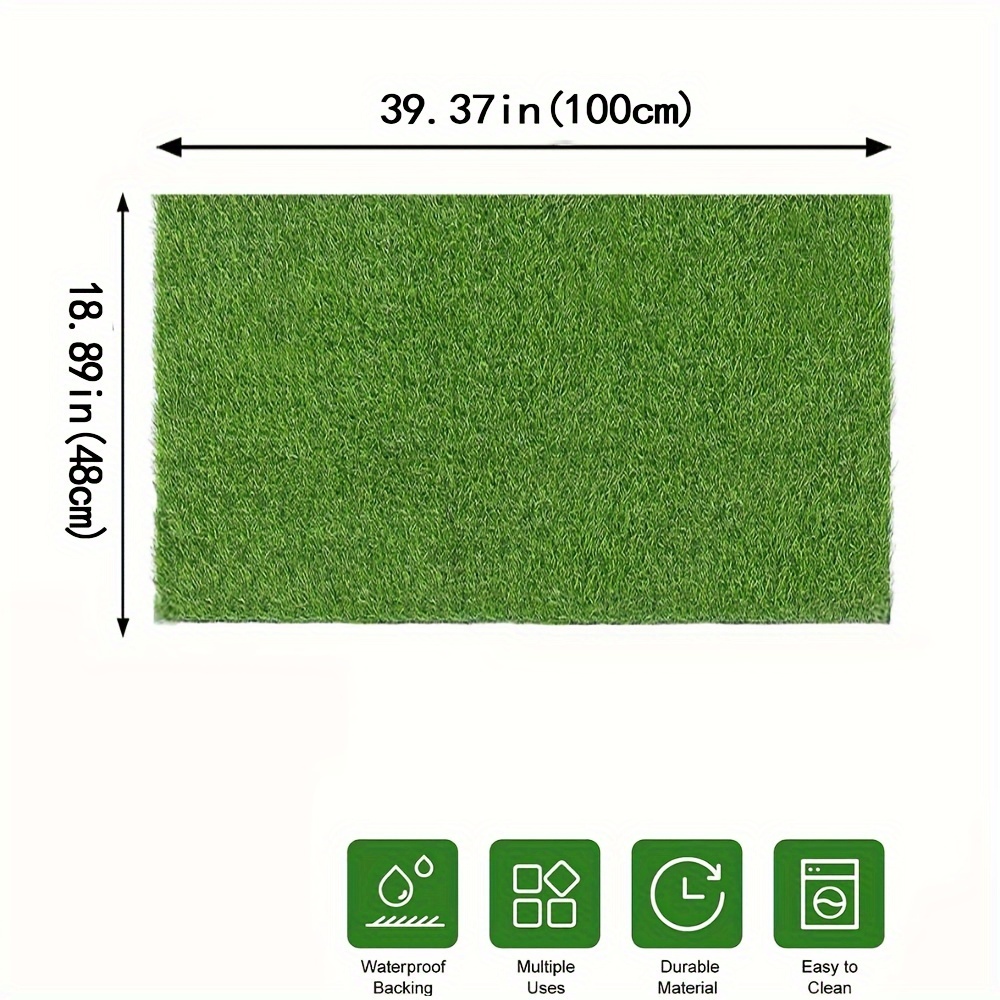 1pc washable reusable high quality artificial grass mat dog - Temu ...