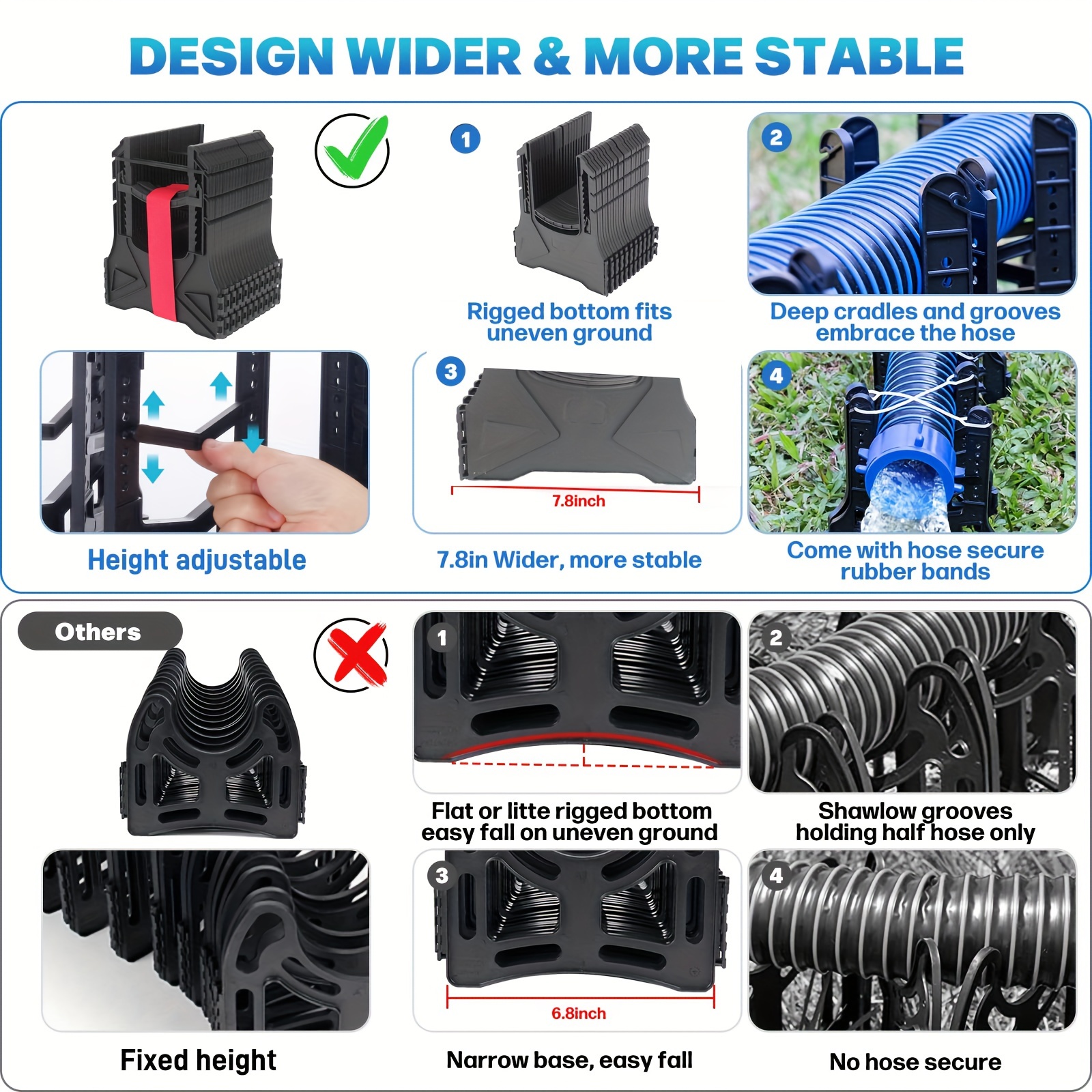 Flexible Rv Sewer Hose Support Telescoping Design Easy - Temu Brazil