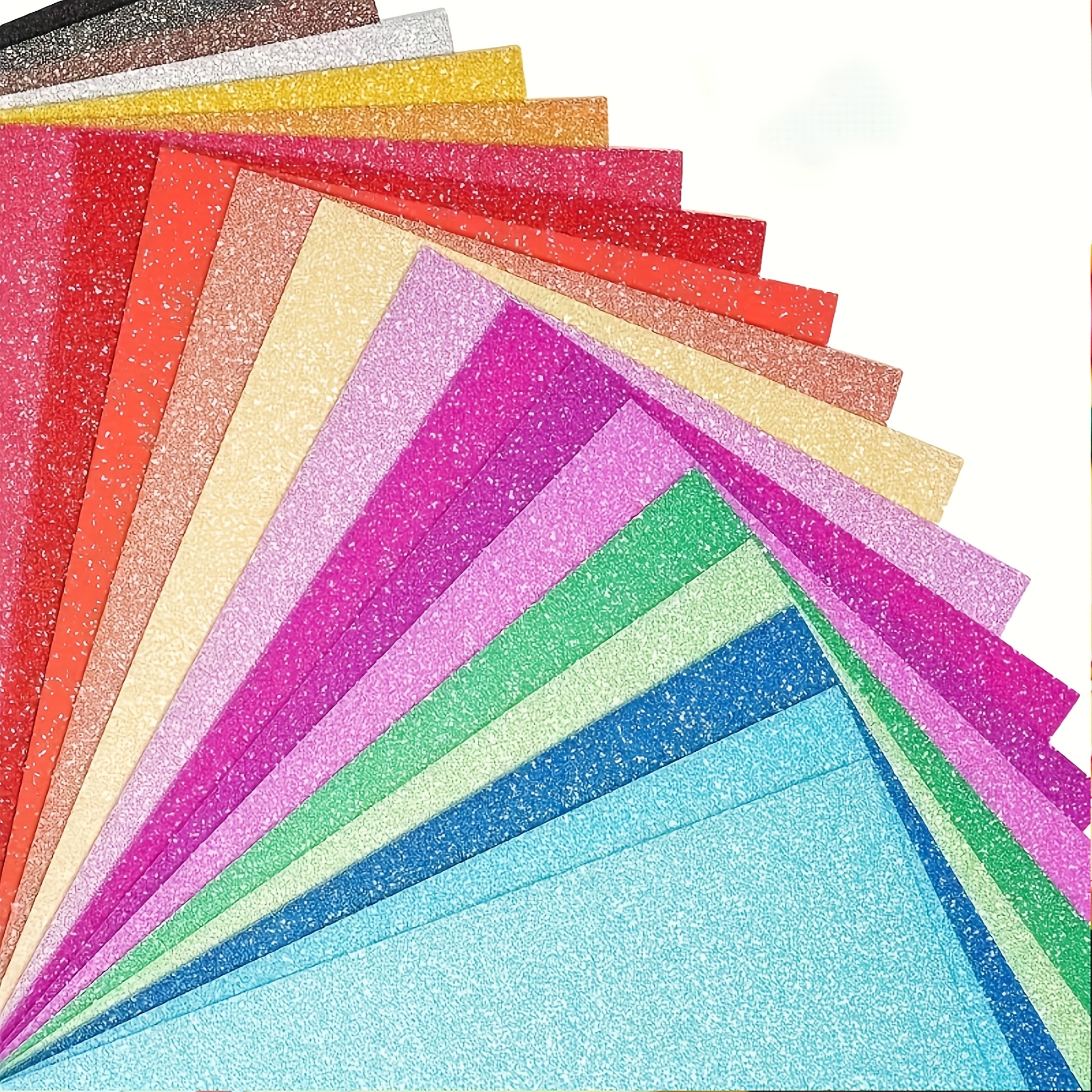 glitter cardstock paper sold on Temu United States