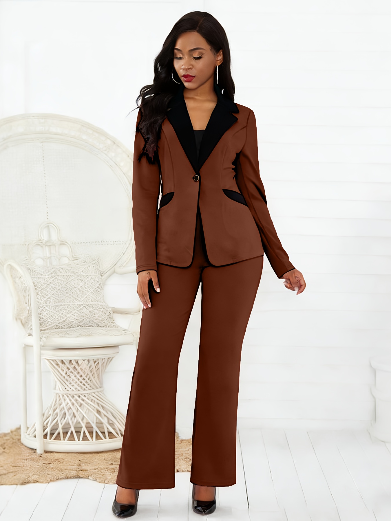 suits for women sold on Temu United States