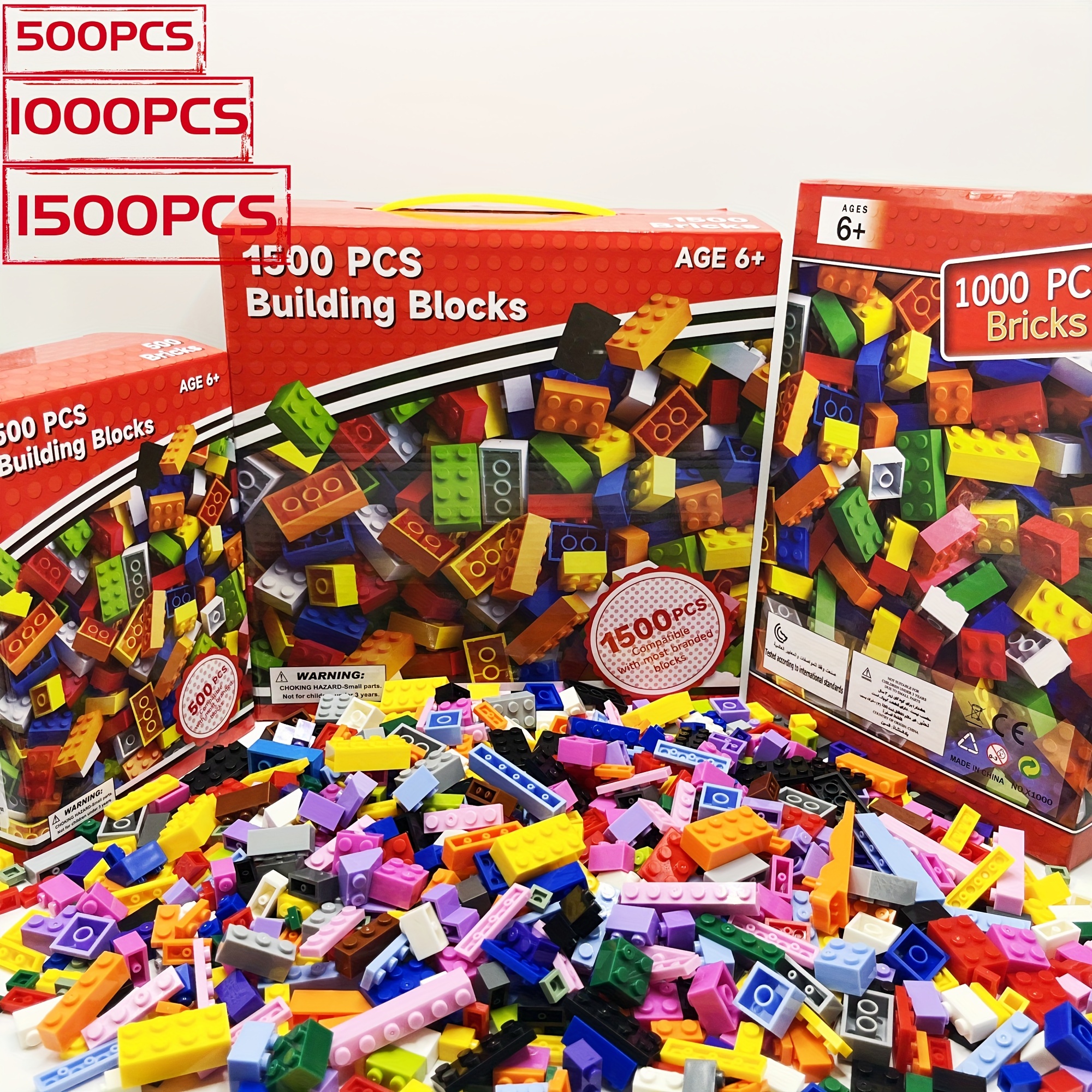 Building Blocks sold on Temu United States