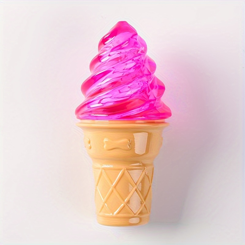 Tpr Dog Durable Summer Cooling Chew Toy Ice Cream - Temu United Kingdom