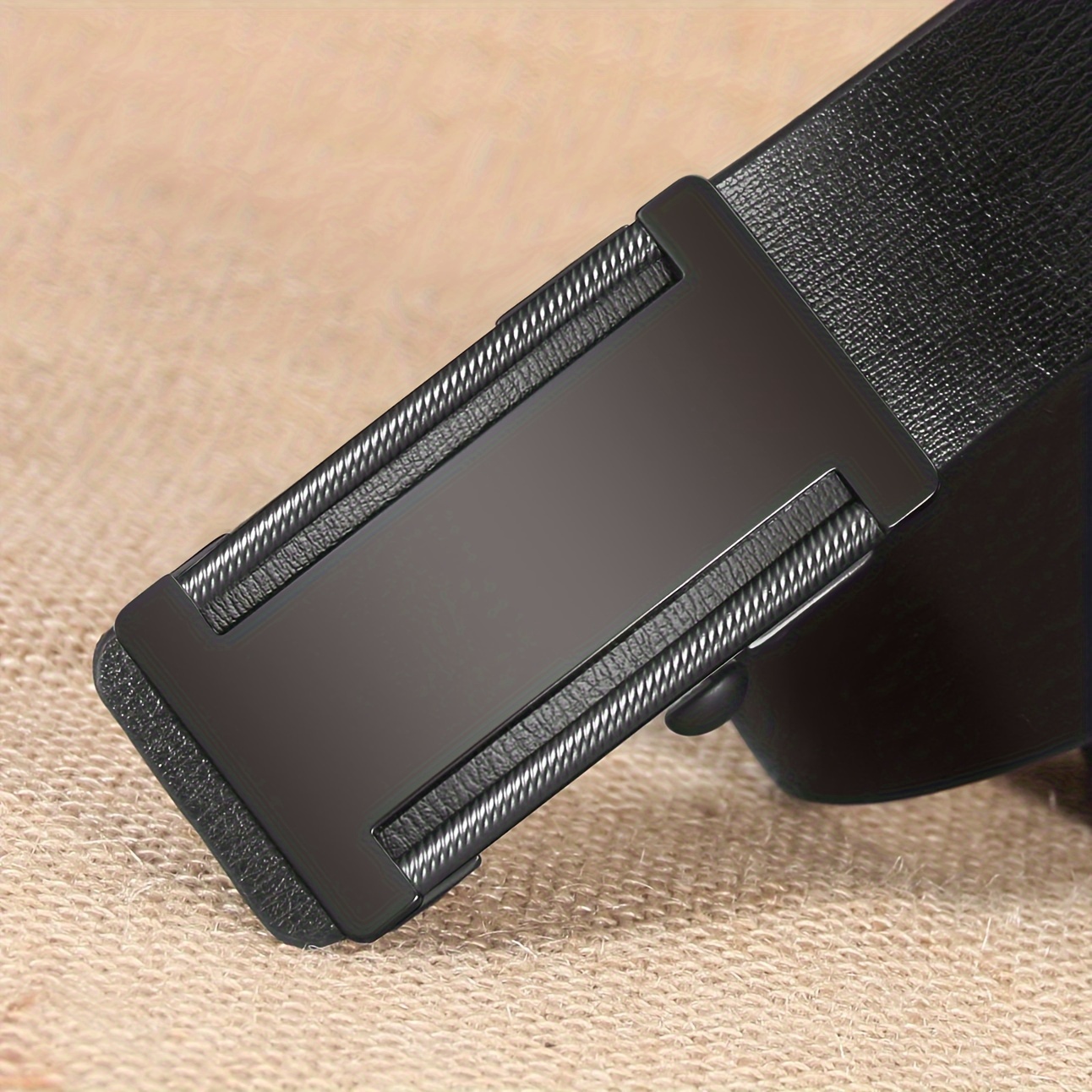 Mens Automatic Buckle Belt For Pants Jeans - Jewelry & Accessories ...