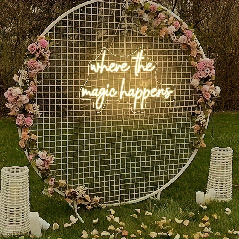 Neon Sign Led Light Signs Wall Decor Usb - Temu