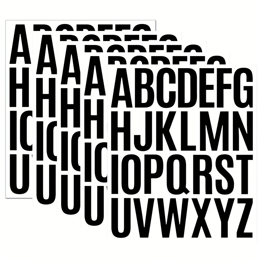 vinyl letter stickers sold on Temu United States
