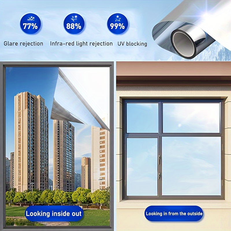 Classic Style Pvc Window Film Peel Stick Heat Control Uv - Temu