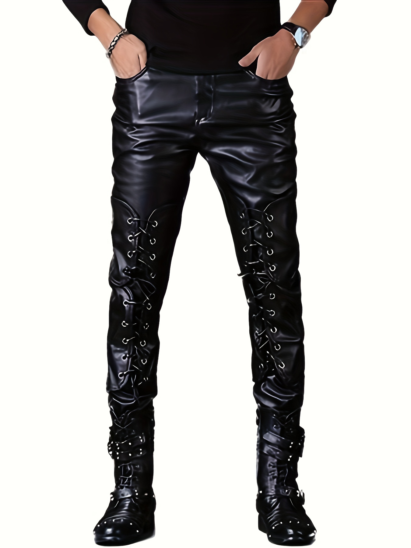 Eleganckie spodnie męskie - Temu Poland