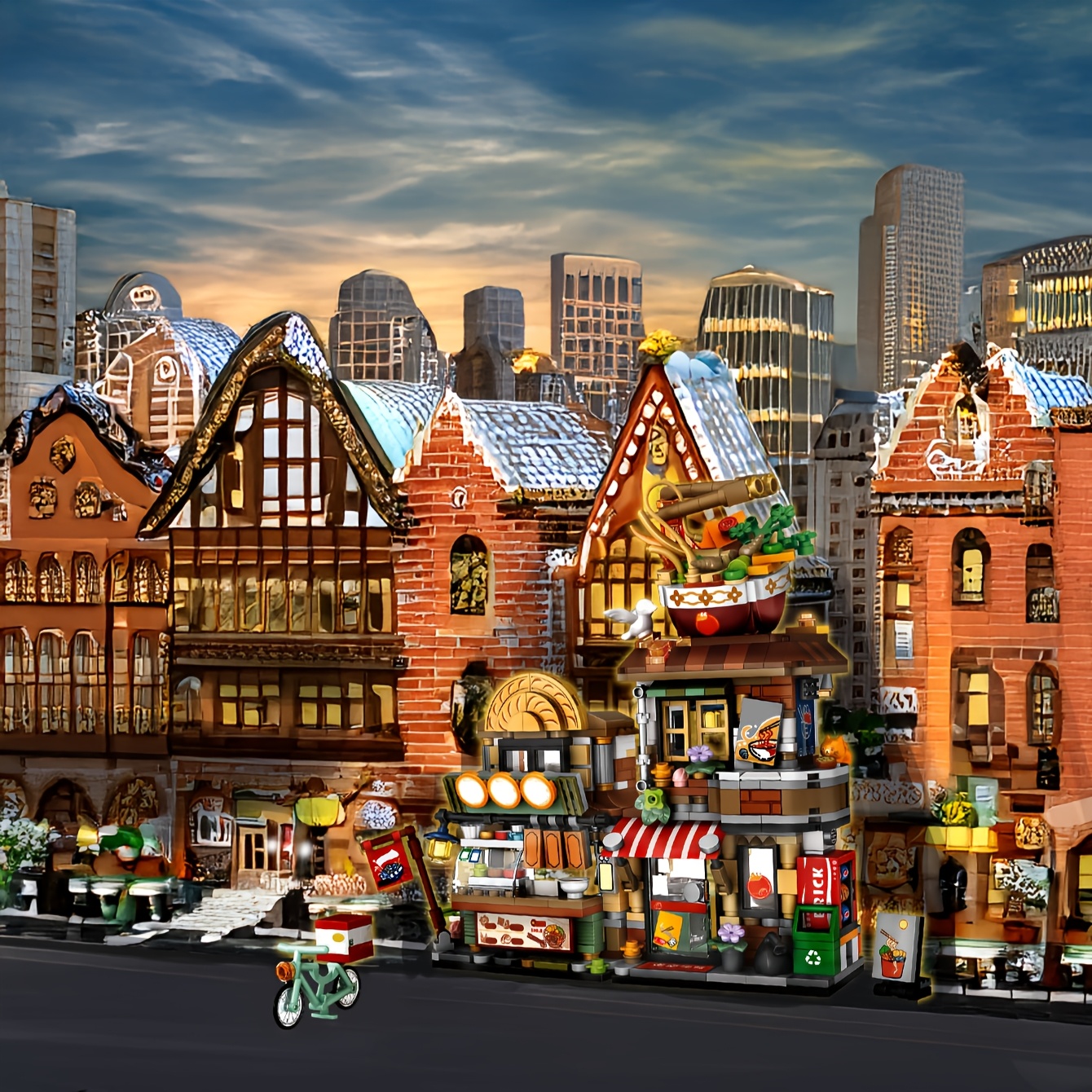 building blocks sold on Temu United States