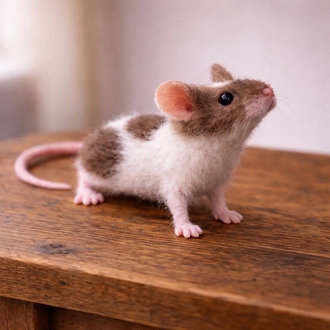 needle felted animals sold on Temu United States