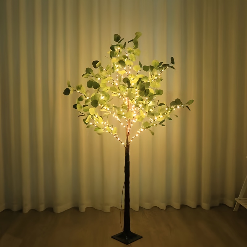 Usb Lighted Eucalyptus Tree Warm White Led - Temu Canada