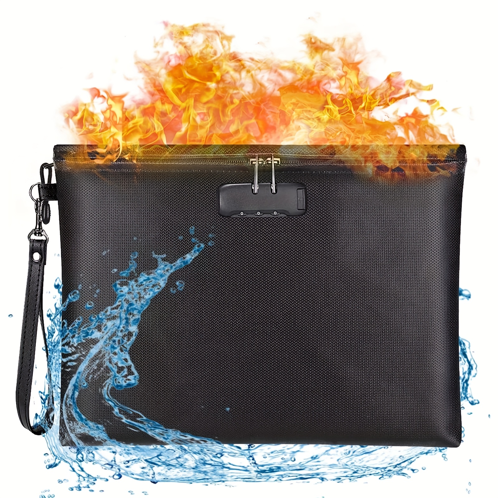fireproof bags sold on Temu United States