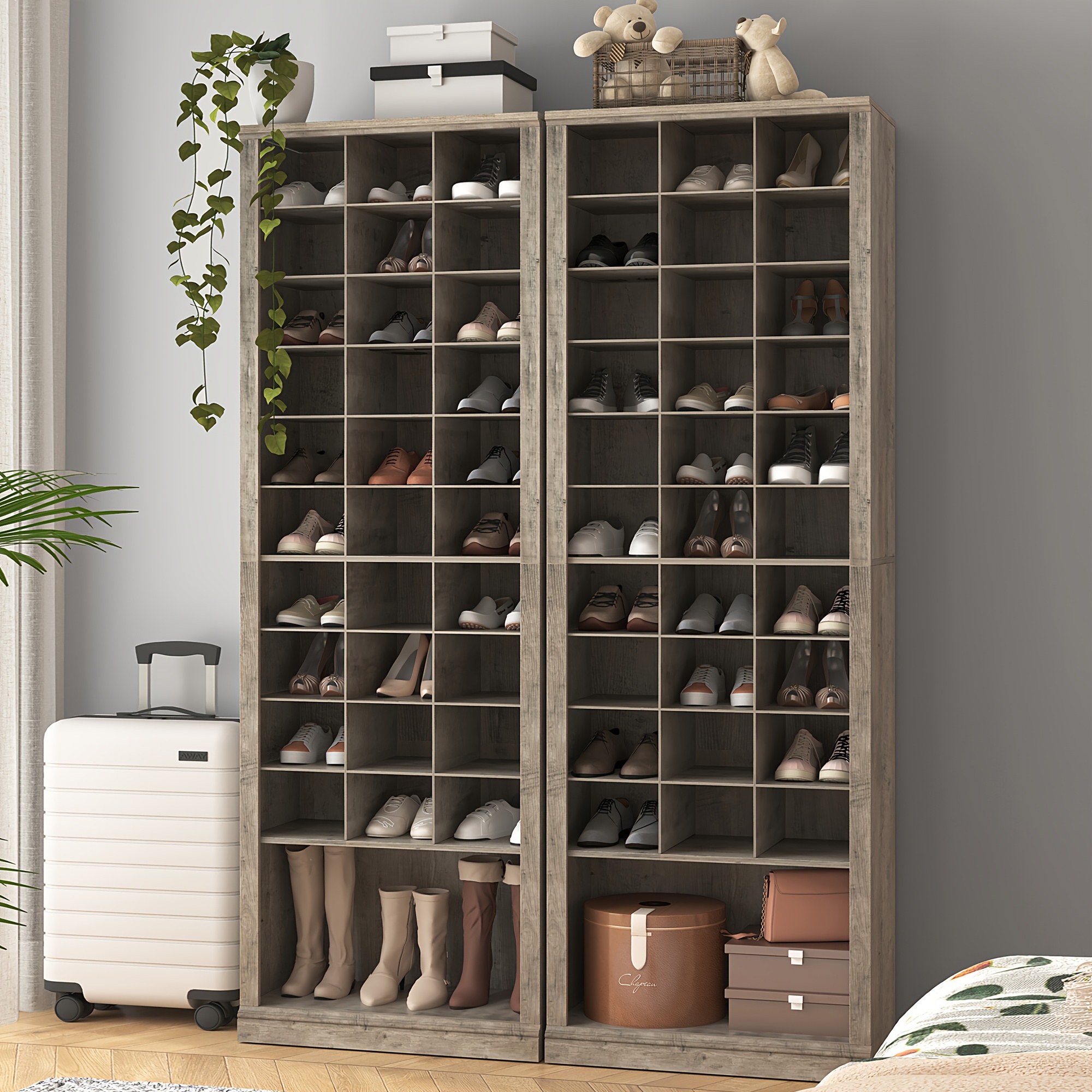 shoe storage cabinet sold on Temu United States