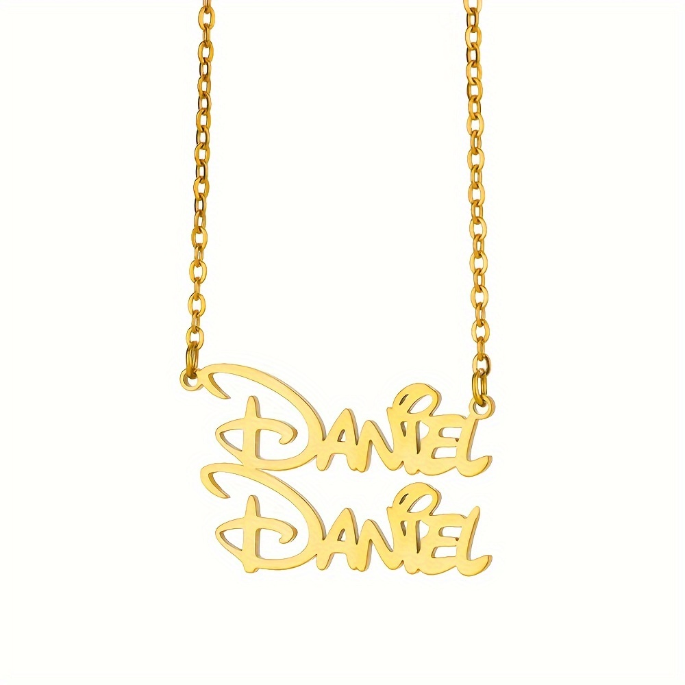 Men's Customized Stainless Steel Necklaces Personalized - Temu United ...