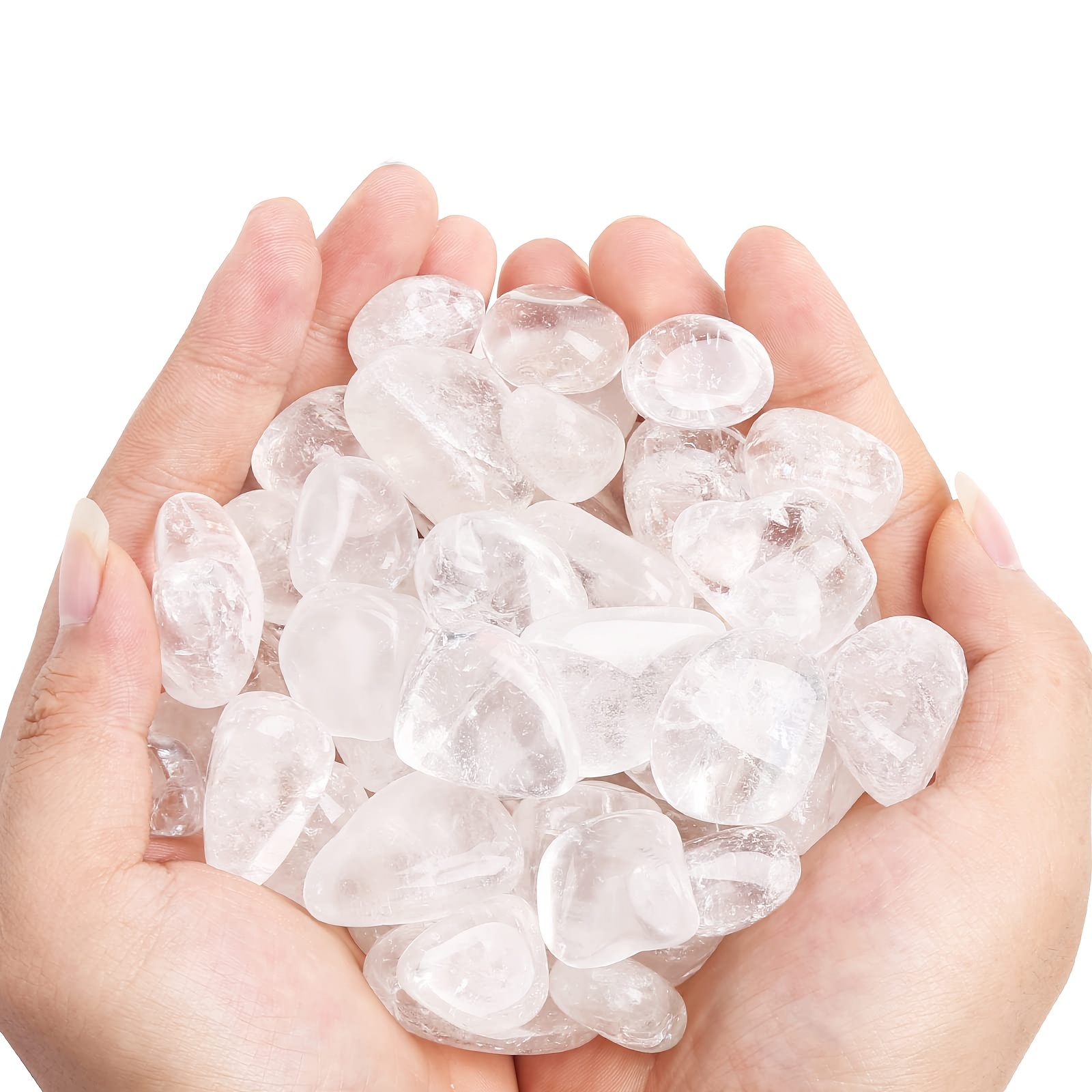 clear quartz crystals sold on Temu United States