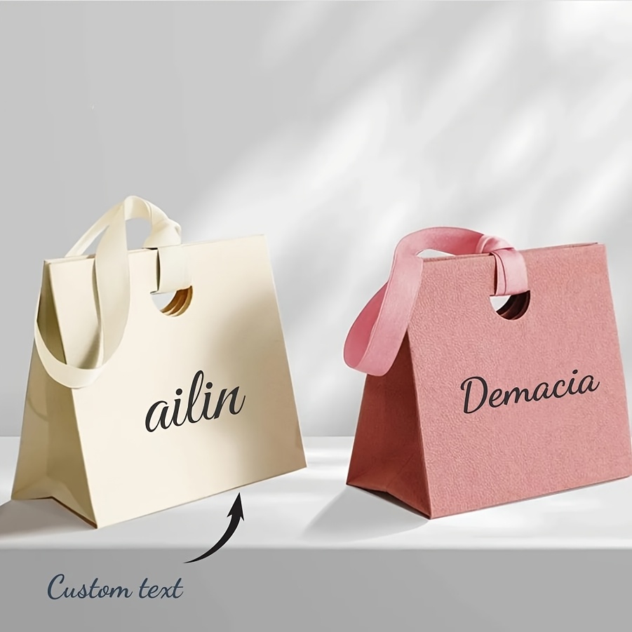 custom gift bags sold on Temu United States