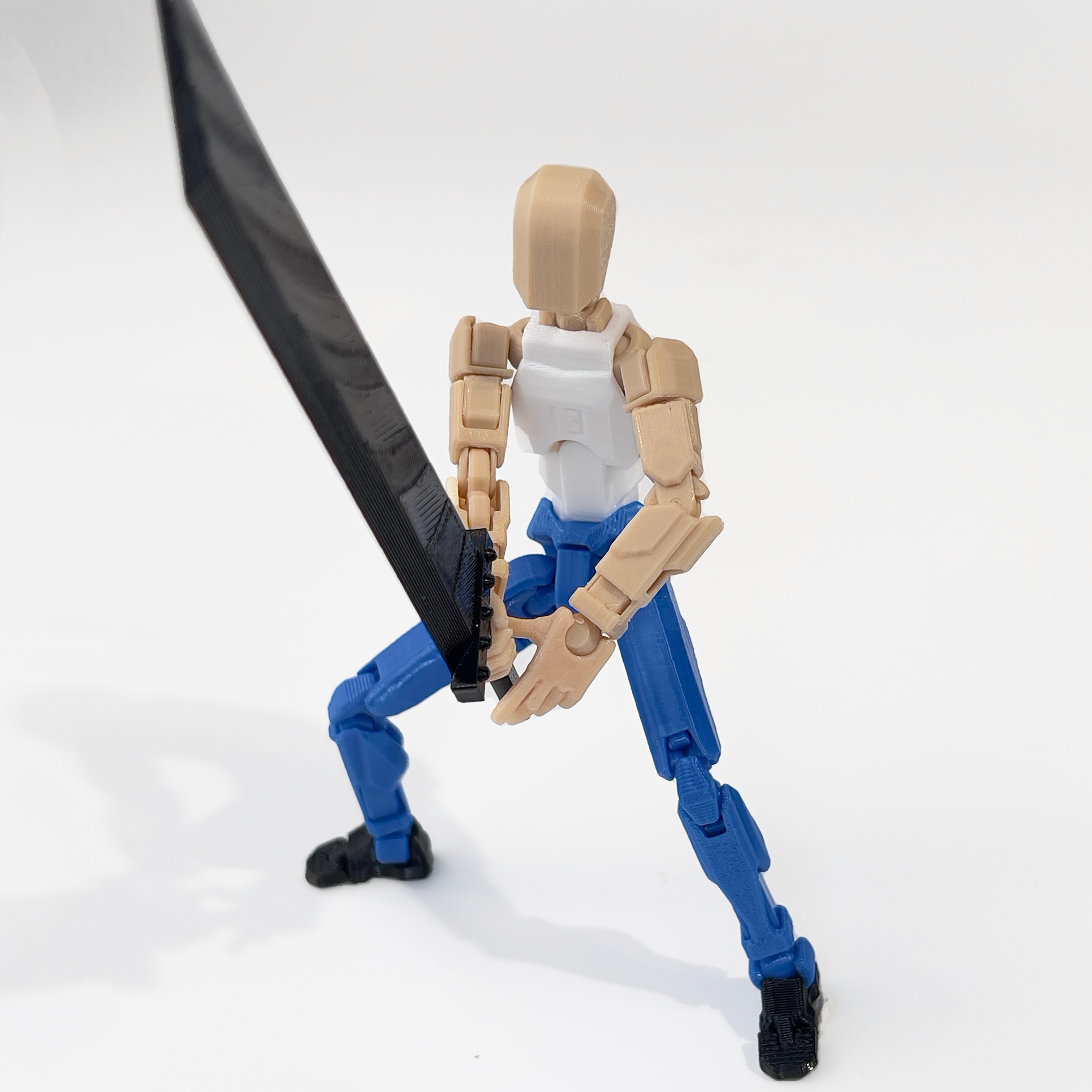 Assembled 3d Printed Action Figure Multi jointed Movable - Temu United ...