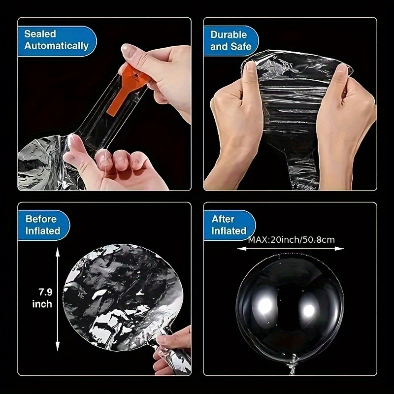 10pcs red luminous led balloons with 118 11inch string lights with 1pc ...