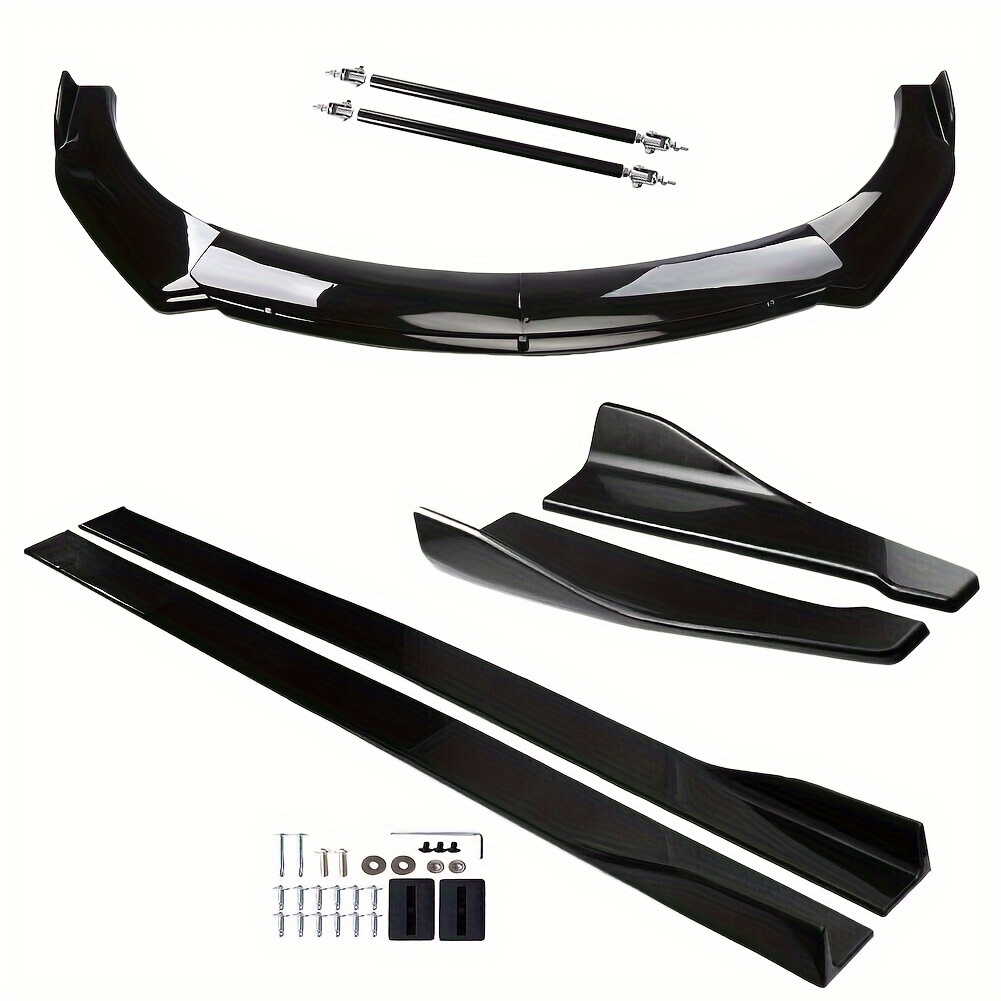 universal adjustable car front bumper lip spoiler body kits Temu